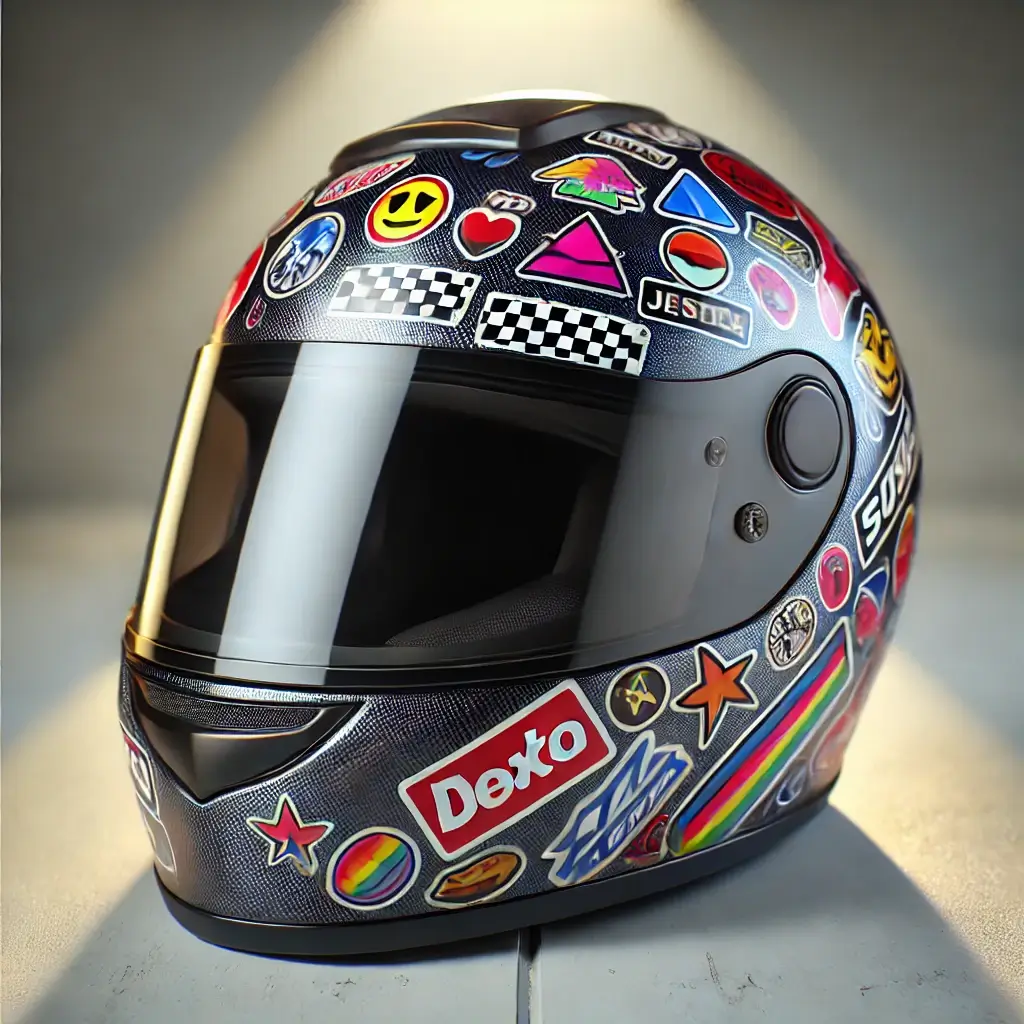 Motorcycle Helmet stickers | Estickers Australia