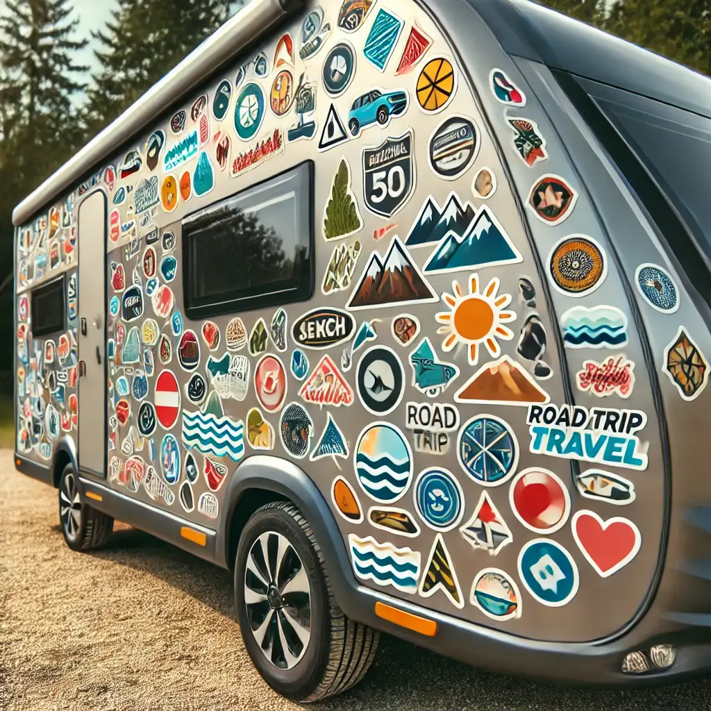 Buy Custom Caravan Stickers Online | Estickers Australia