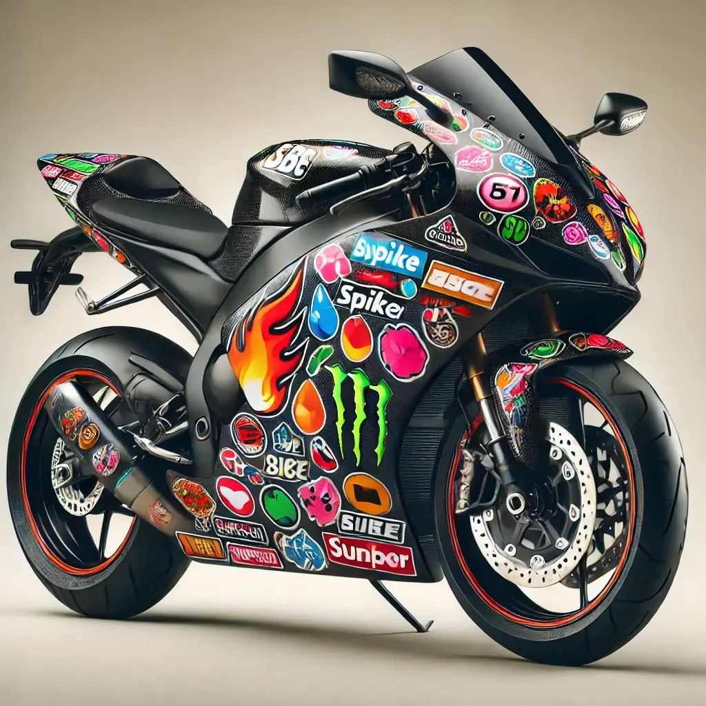 Custom Motorcycle decals | Estickers Australia