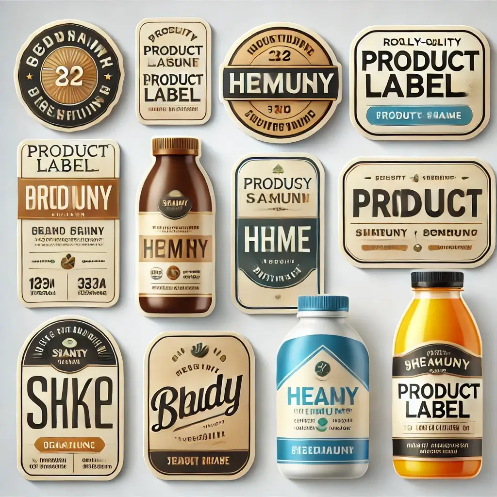 Custom Product labels : make your own labels | Estickers Australia