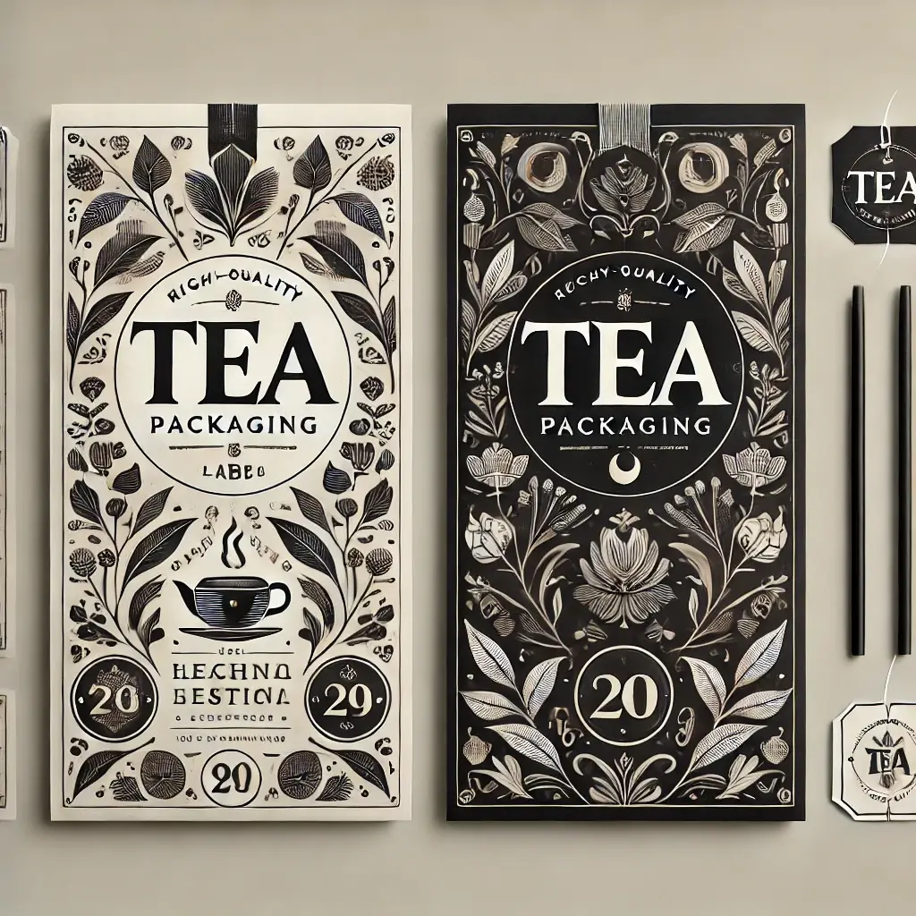 Custom Tea Packaging Labels | Estickers Australia